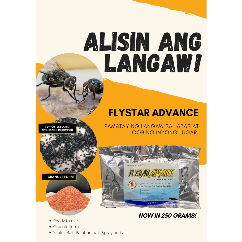 Flystar Advance (Agita Zyrox) Pamapatay Langaw Killer Fly Control Fly ...