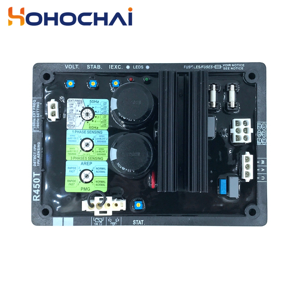 (explosion)R450 R450M R450T Automatic Voltage Regulator AVR for Diesel Leroy Somer Generator ...