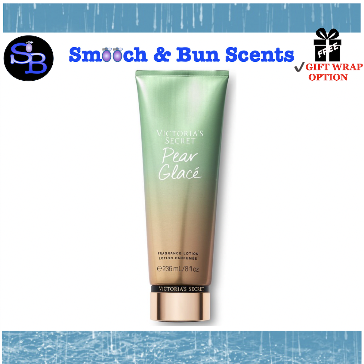 Victoria's Secret PEAR GLACE Hand and Body Fragrance Lotion 236ml ...