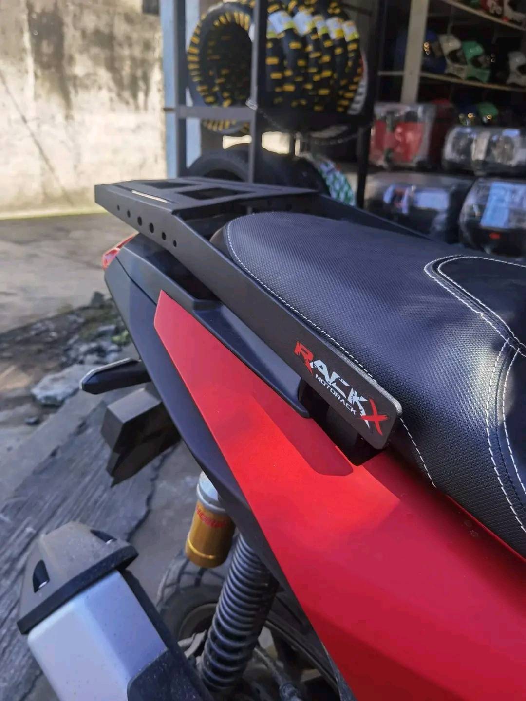 ADV 160 heavy duty monorack / top box bracket (DC monorack and Rack X ...