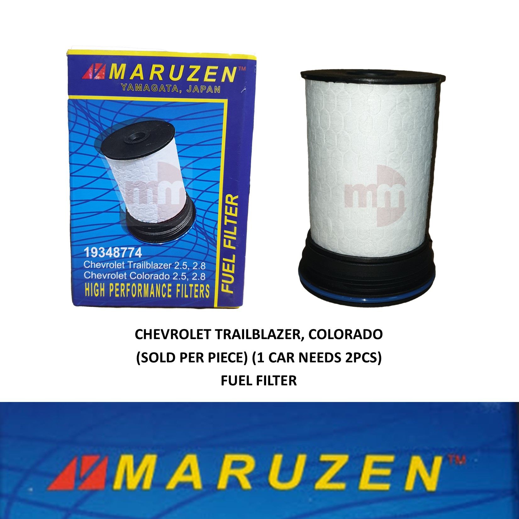 MARUZEN FUEL FILTER for CHEVROLET TRAILBLAZER / COLORADO 19348774 (SOLD ...
