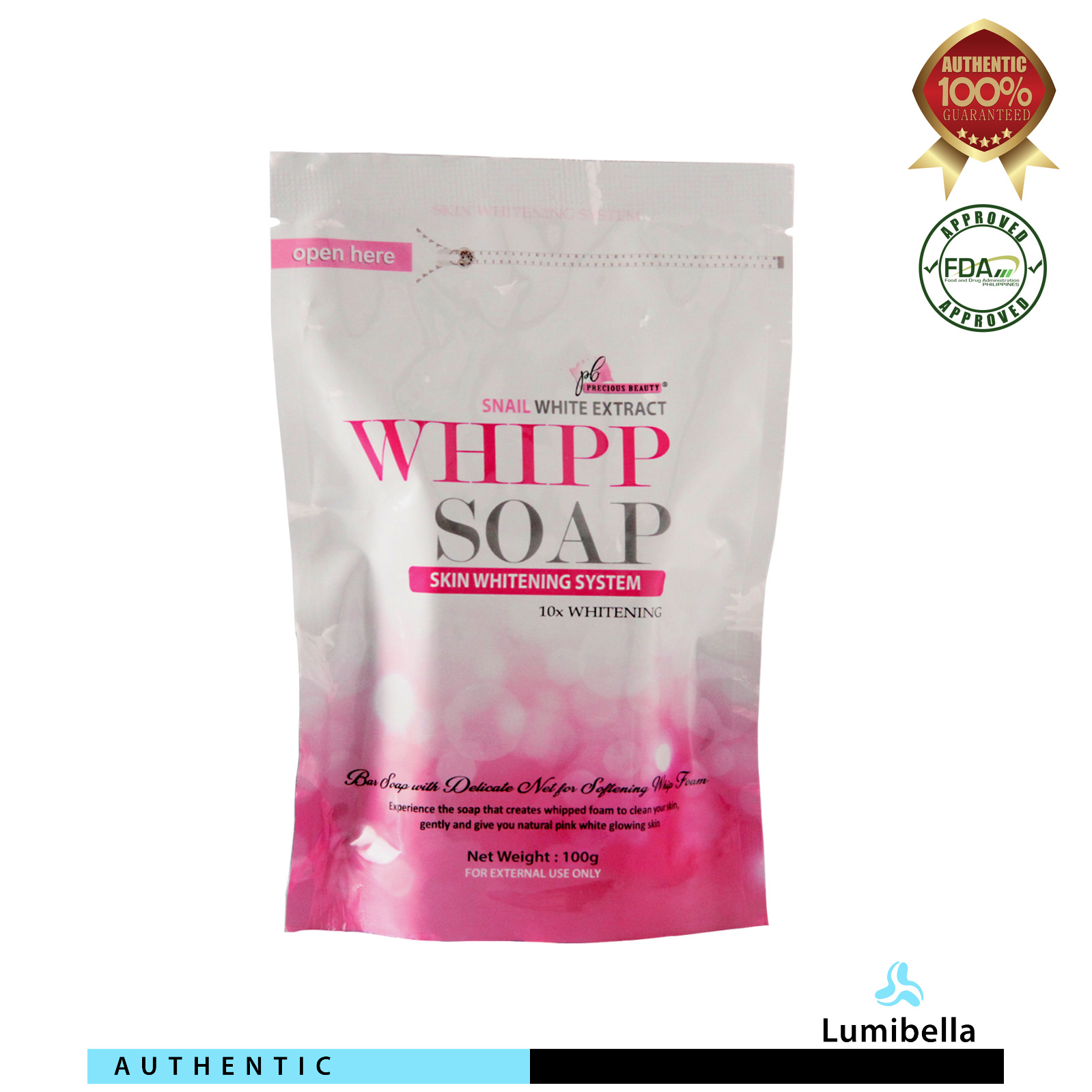 Precious Beauty Snail White Extract Whipp Soap 100g | Lazada PH