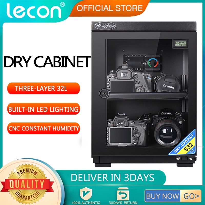 【New in stock】 LECON Dry Cabinet 32L Digital Display with Automatic ...