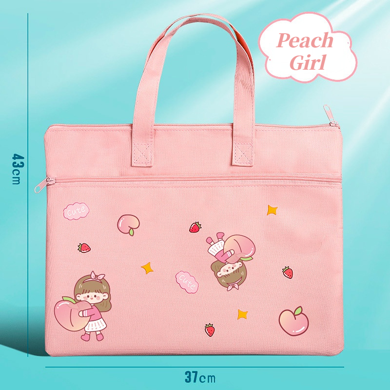 Multi-layer Folder Large-capacity Portable Document Bag Storage Folder ...