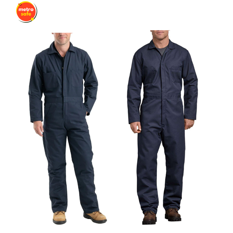 Industrial Safety Coverall Jump Suit Heavy Duty Cotton Twill for ...