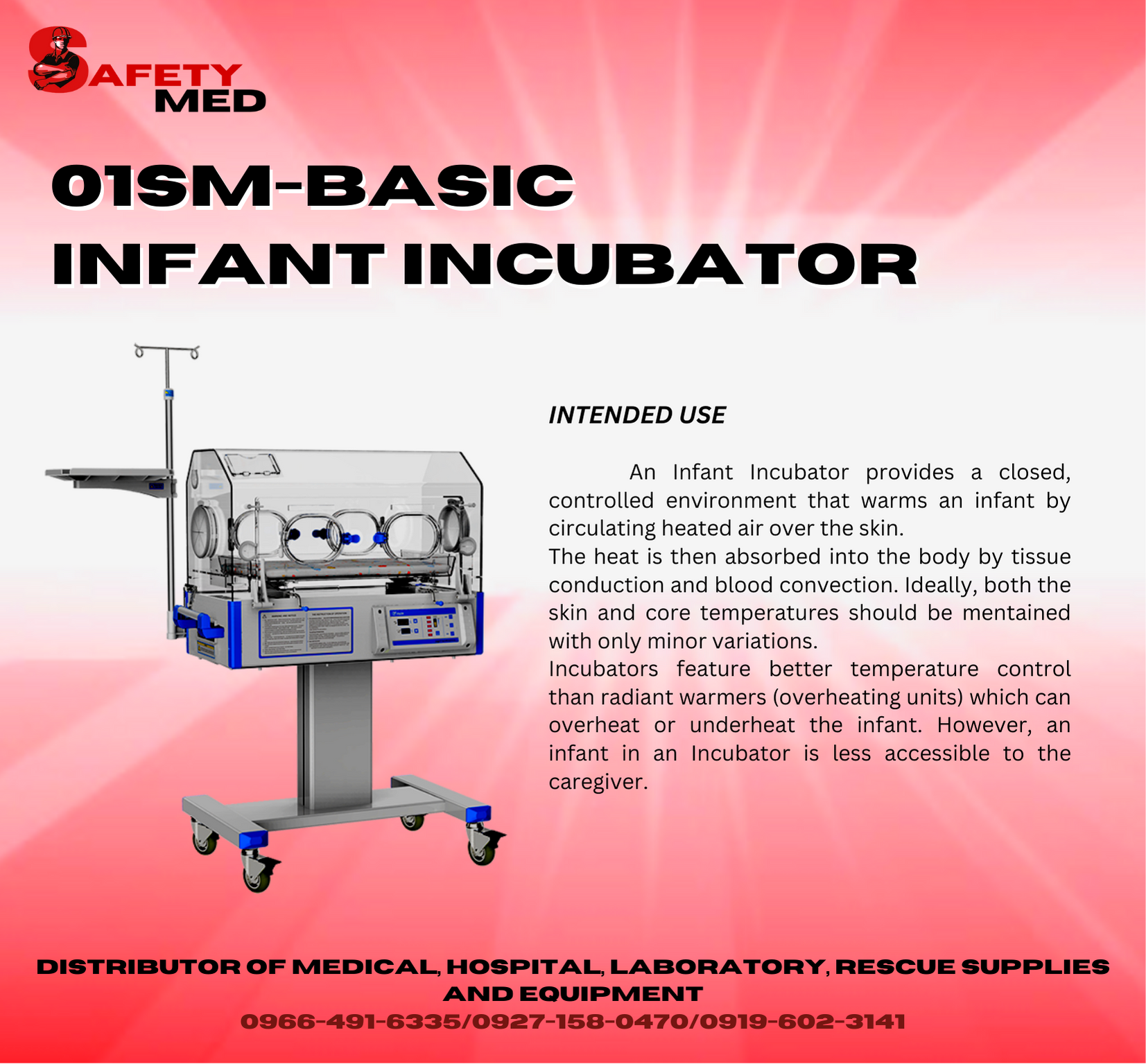 INFANT INCUBATOR SM01 BASIC | Lazada PH