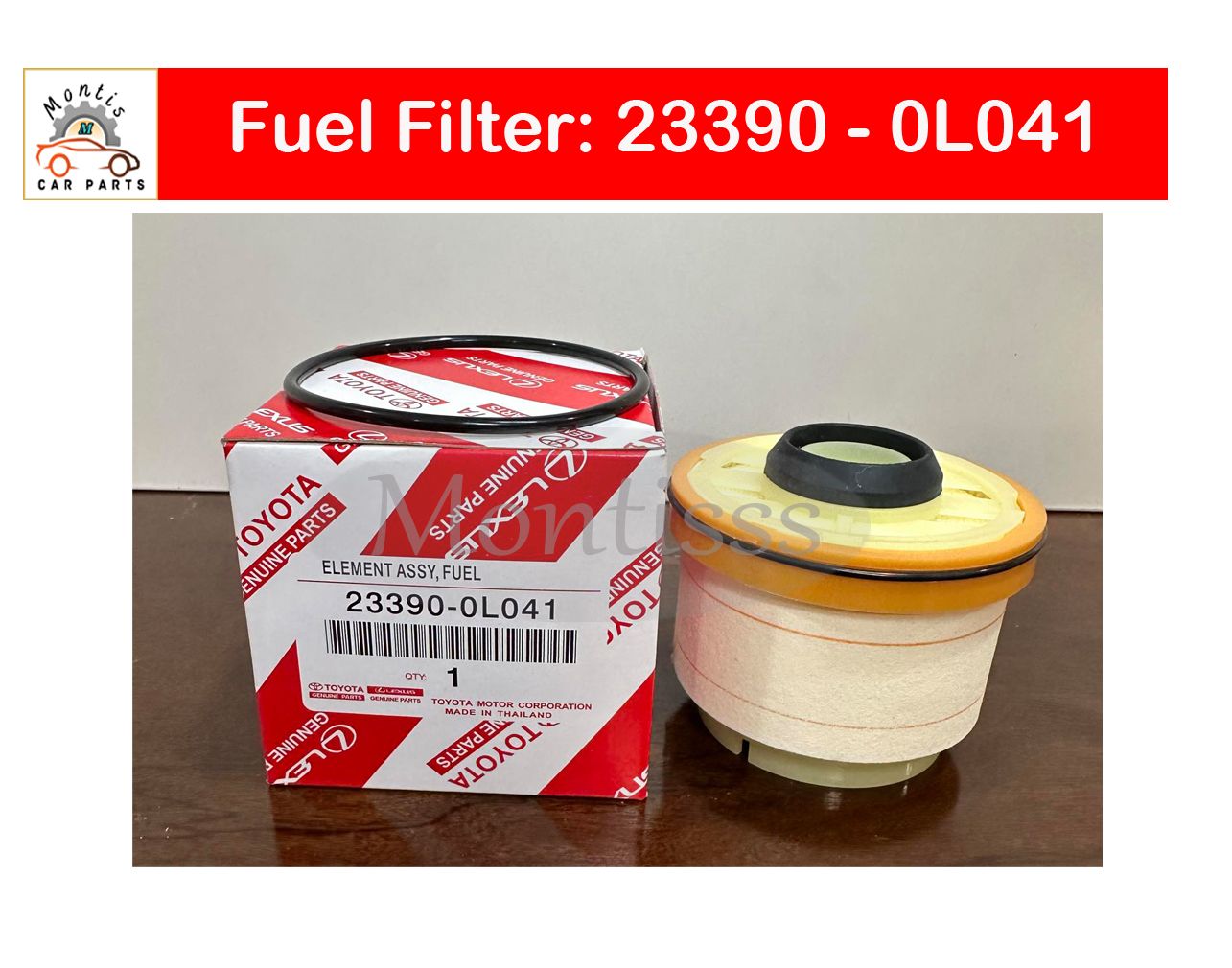 Fuel Filter for D4D Engine (2005-2015) Toyota Innova / Fortuner / Hilux ...