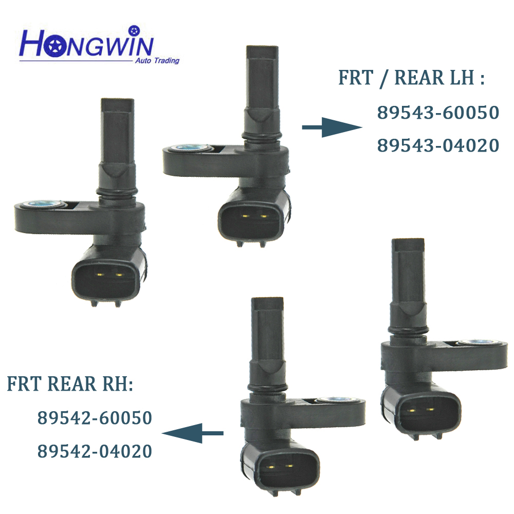 Front Rear ABS RL Wheel Speed Sensor 89542-60050 89543-60050 For Prado ...