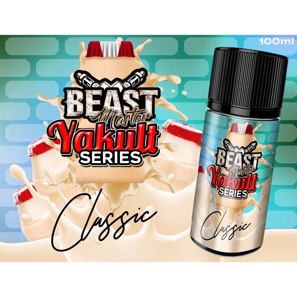 Legit BeastMaster YAKULT SERIES 100ml 3mg 70/30PG Low Strength High VG ...