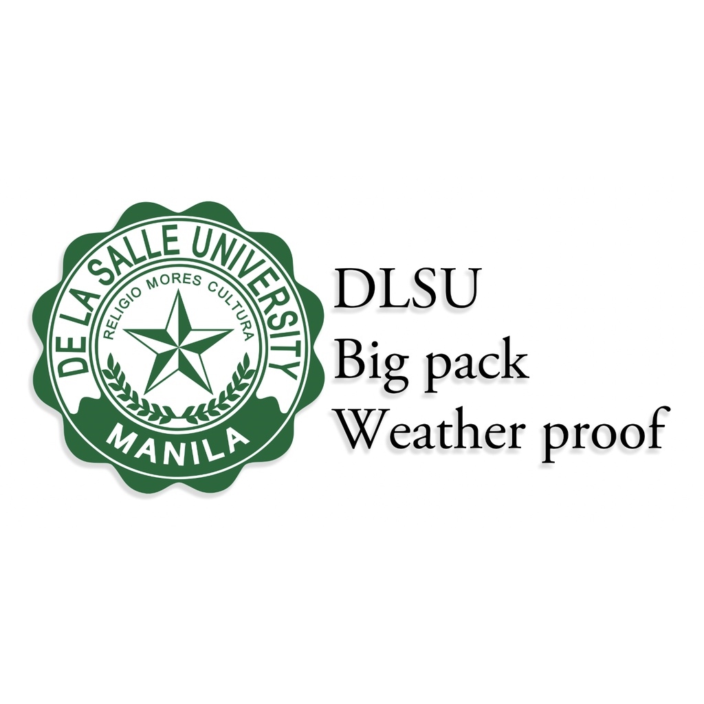New DLSU waterproof Sticker la Salle uaap big 4 green archers | Lazada PH