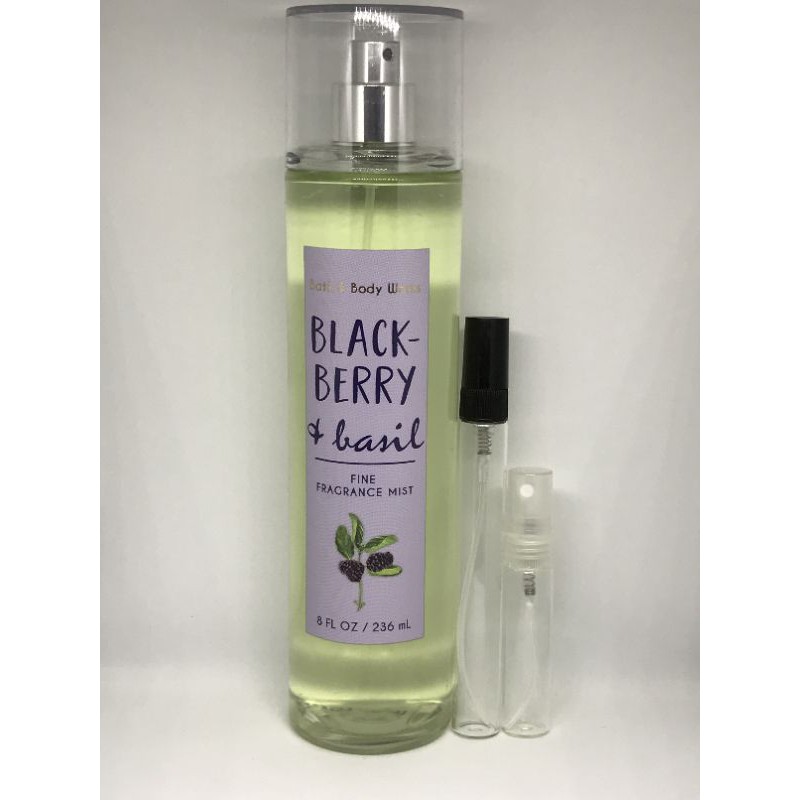 Bath and Body Works BLACKBERRY & BASIL Mist (5ML/10ML) | Lazada PH