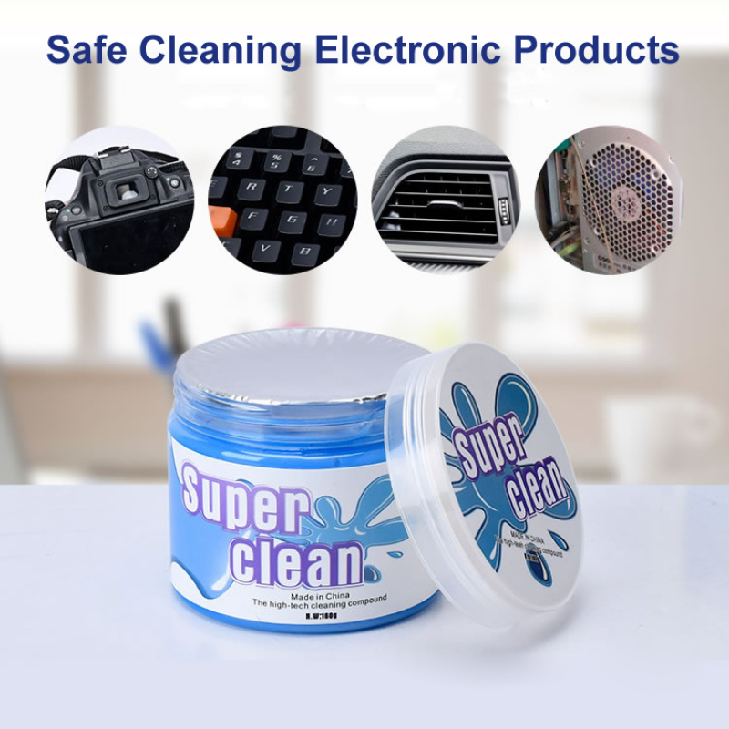 [Ready Stock] 160g Universal Super Cleaning Gel Dust Slime Cleaner Soft ...