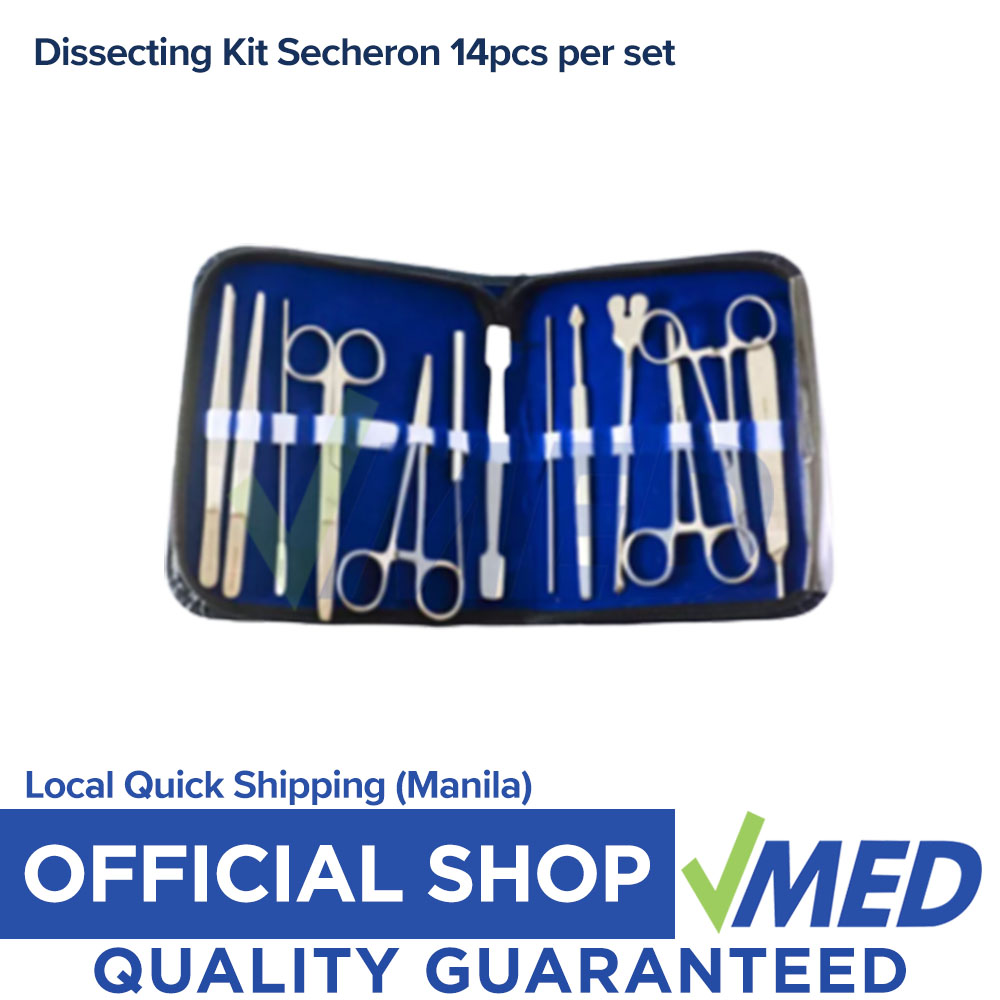 VMED Dissecting Kit Secheron 14pcs per set. Surgical Set, Minor | Lazada PH