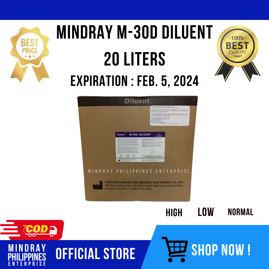 MINDRAY M30 SERIES HEMATOLOGY REAGENT | Lazada PH