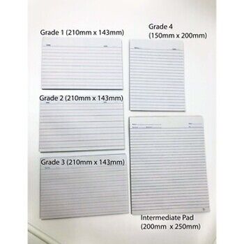Writing Pad | Grade 1-4 | 10 pads per ream | Lazada PH