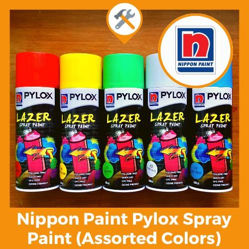 Nippon Paint Pylox Spray Paint 400cc (Assorted Colors) | Lazada PH