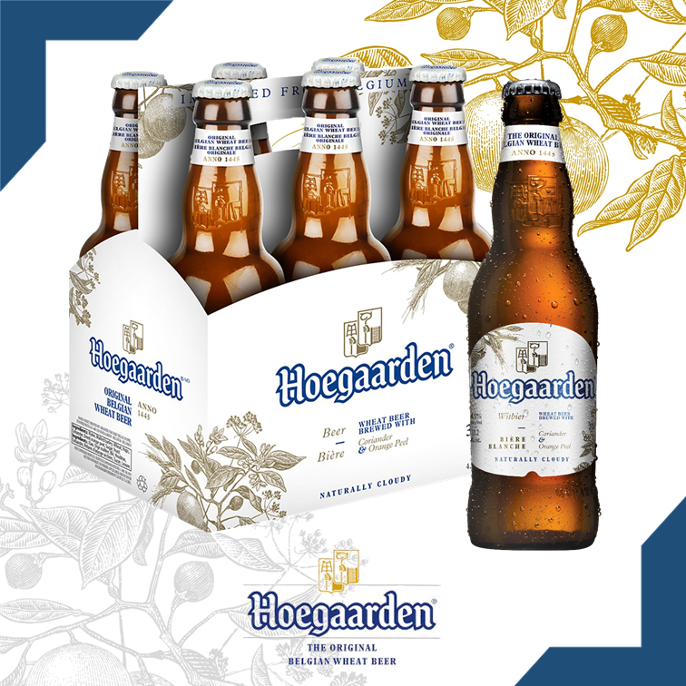 Hoegaarden Beer 330ml Bottle x 6 | Lazada PH
