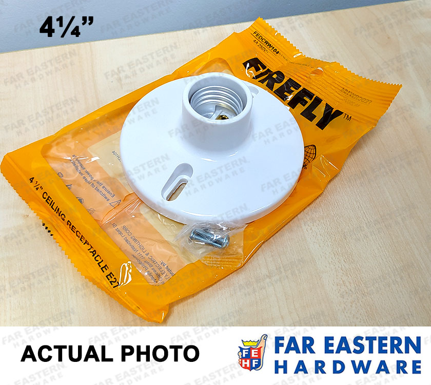 FIREFLY Ceiling Receptacle Electrical Rubber Socket | Pull Chain E27 2 ...