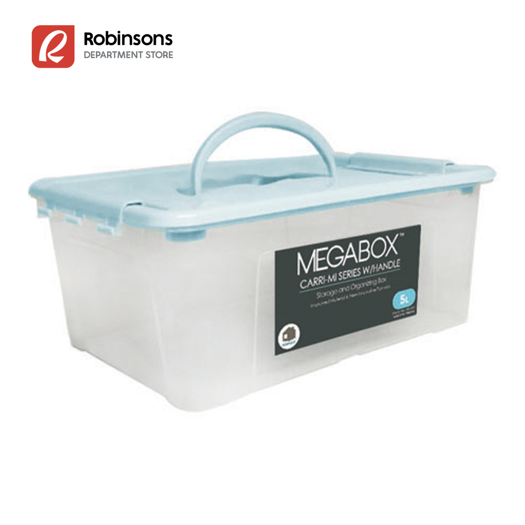 Megabox 5L Storage Box (Arctic Blue) | Lazada PH