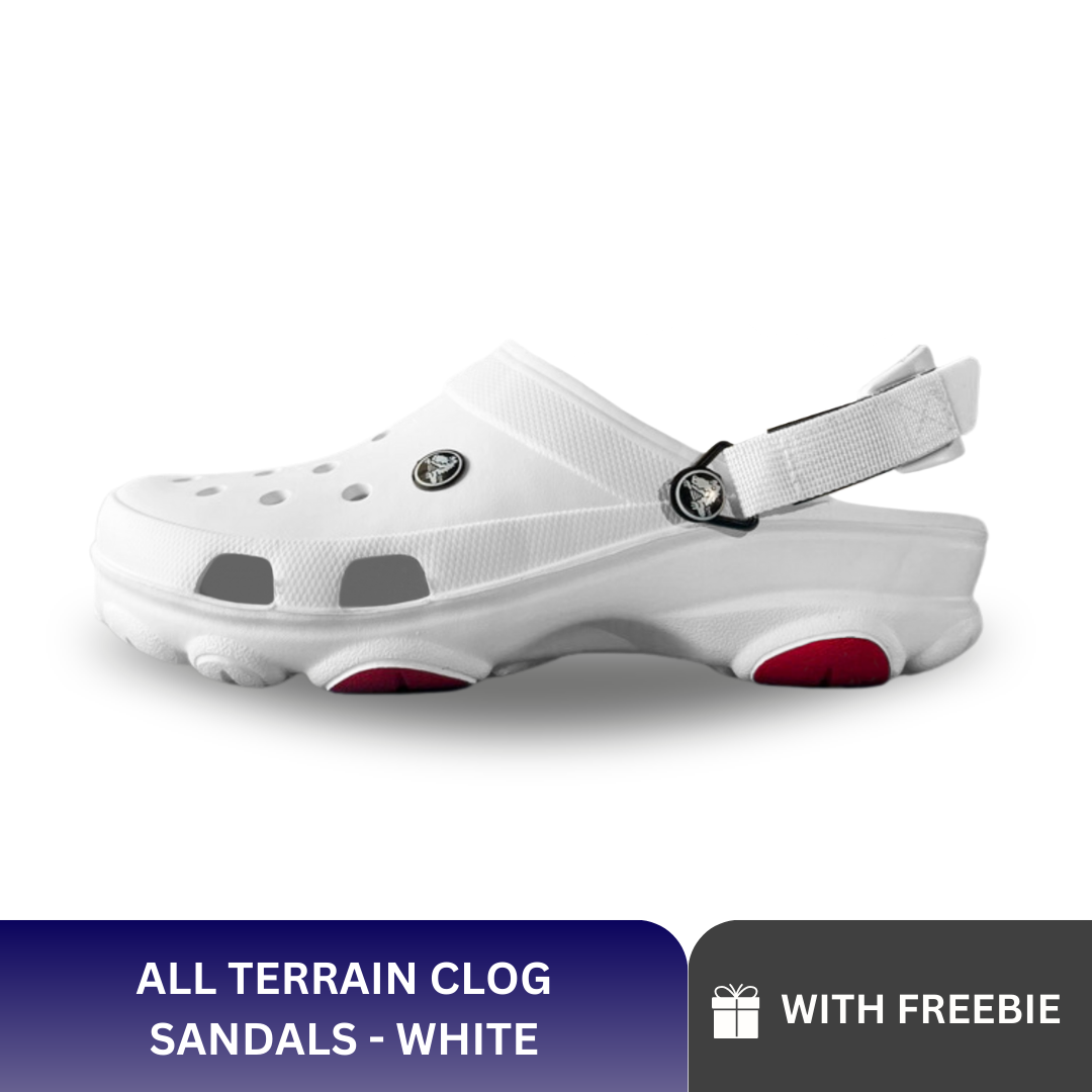 New Crocs Classic slip on all terrain Korean Fashion White Clog Unisex ...