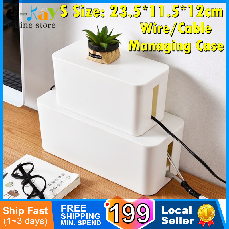 O-KAY Power Cord Board Storage Box, Hub, Cable Box, Wire Sorting Box ...