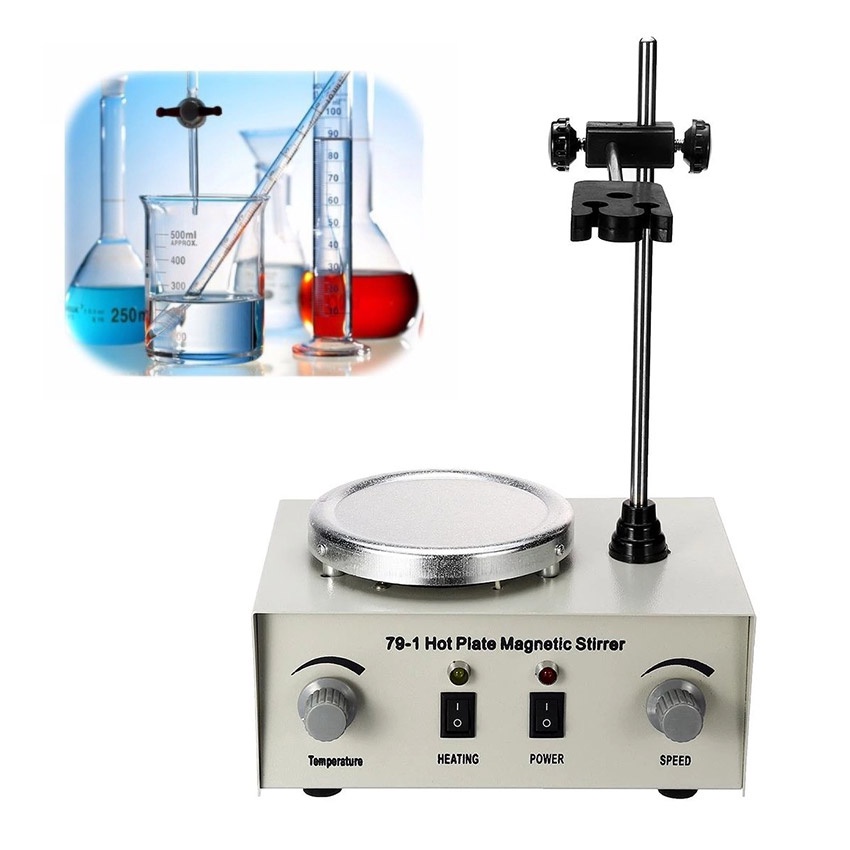 Heating Magnetic Stirrer Lab Mixer Machine 79-1 Hot Plate Magnetic ...