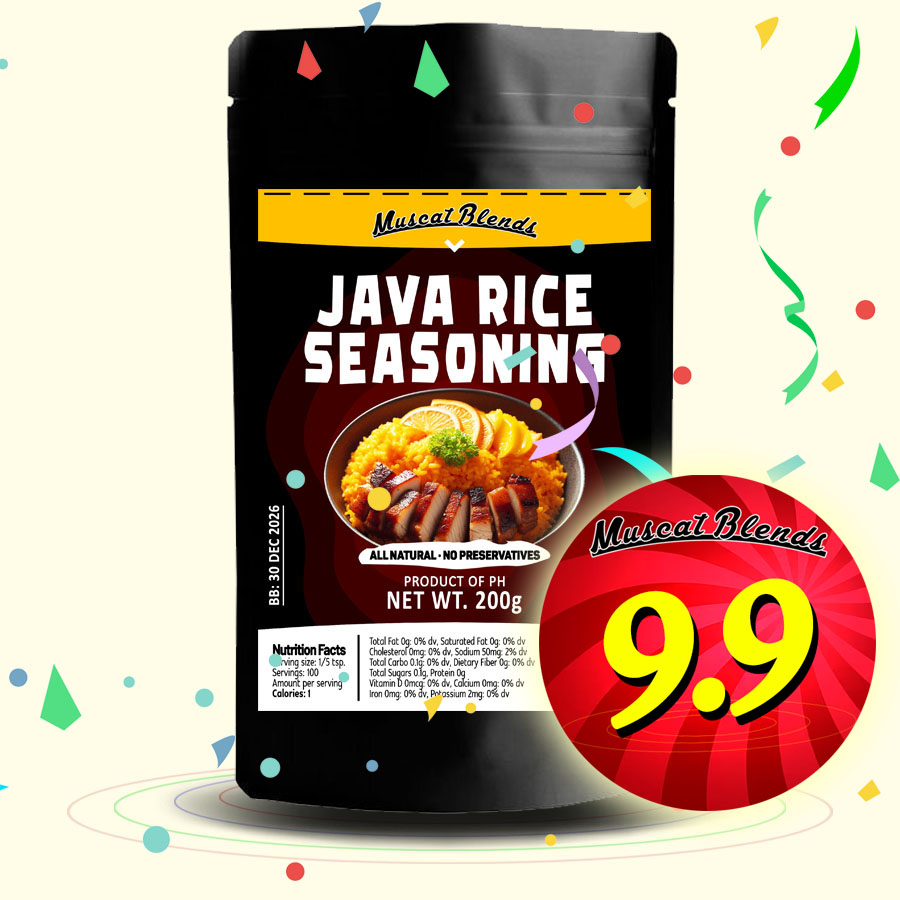 MUSCAT BLENDS FILIPINO JAVA RICE SEASONING 200g | Lazada PH