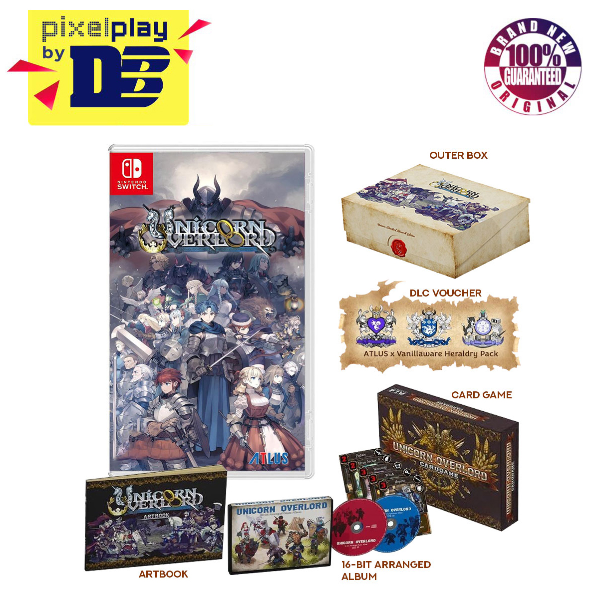 Nintendo Switch Unicorn Overlord Limited Edition (US) | Lazada PH