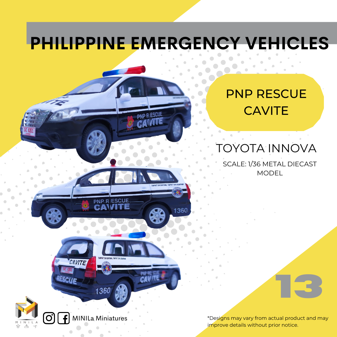 13 [Minila Miniatures] 1/36 scale Toyota Innova - Philippine National ...