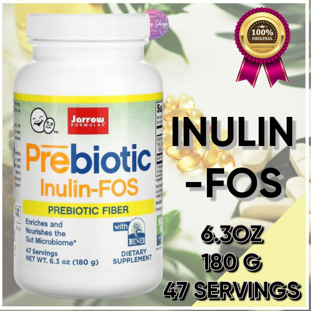 Jarrow Formulas, Prebiotic Inulin-FOS Powder, 6.3 oz (180 g) | Lazada PH