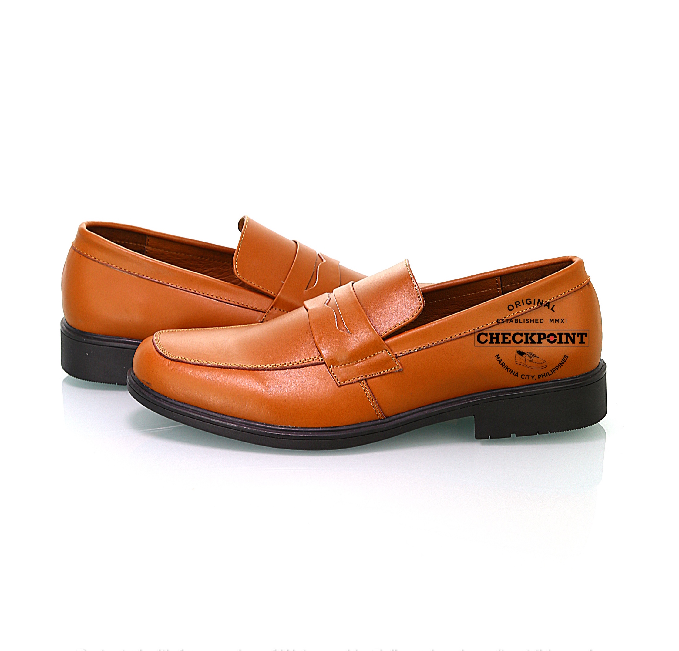 Checkpoint MARIKINA MADE men's FORMAL SHOES black dark brown tan ...