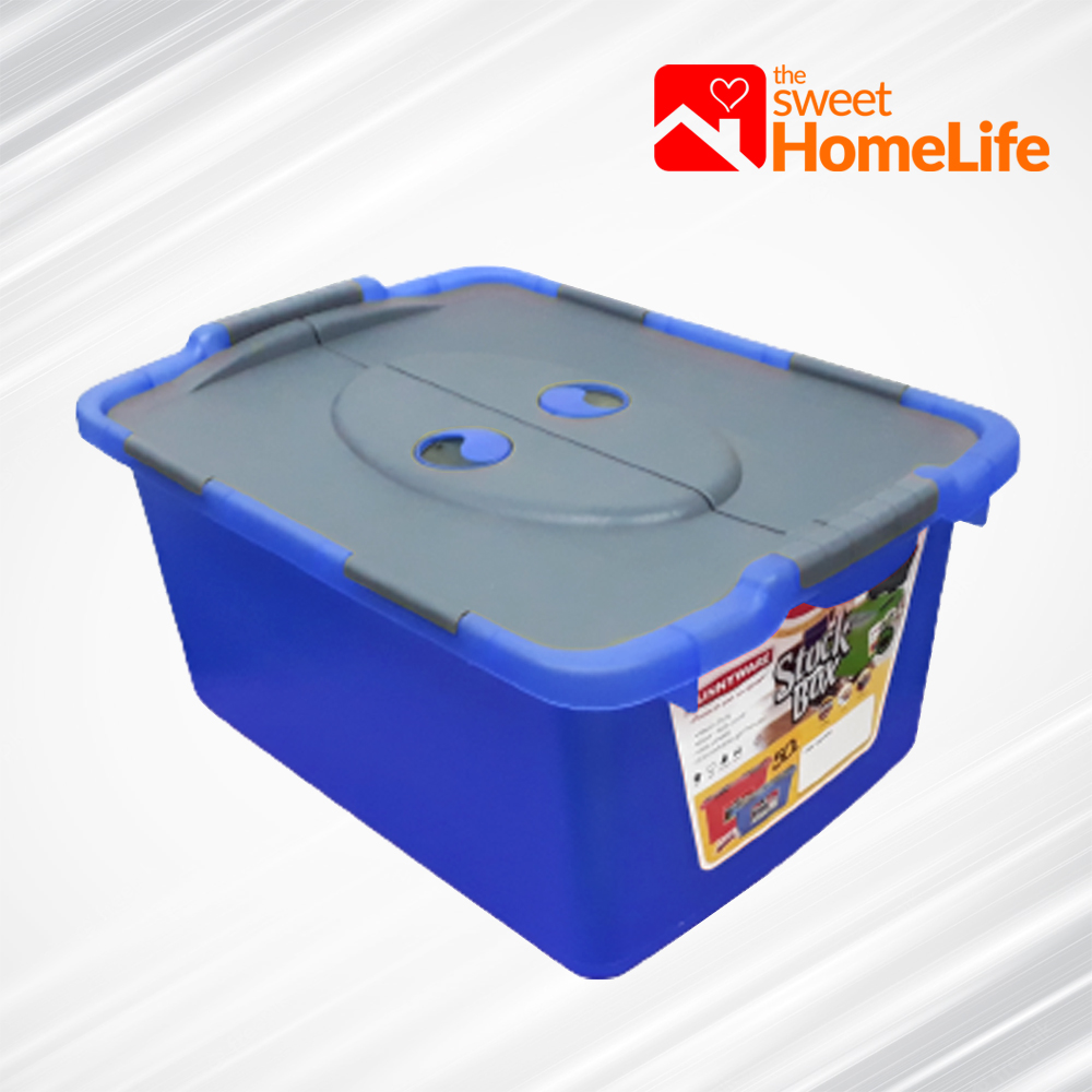 THE SWEET HOMELIFE Sunnyware Storage Box 50L 867A Stock Box Door type ...
