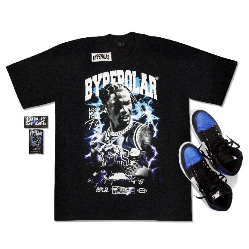 PREMIUM 】Travis Scott x Michael Jordan Bootleg Tee COD | Lazada PH