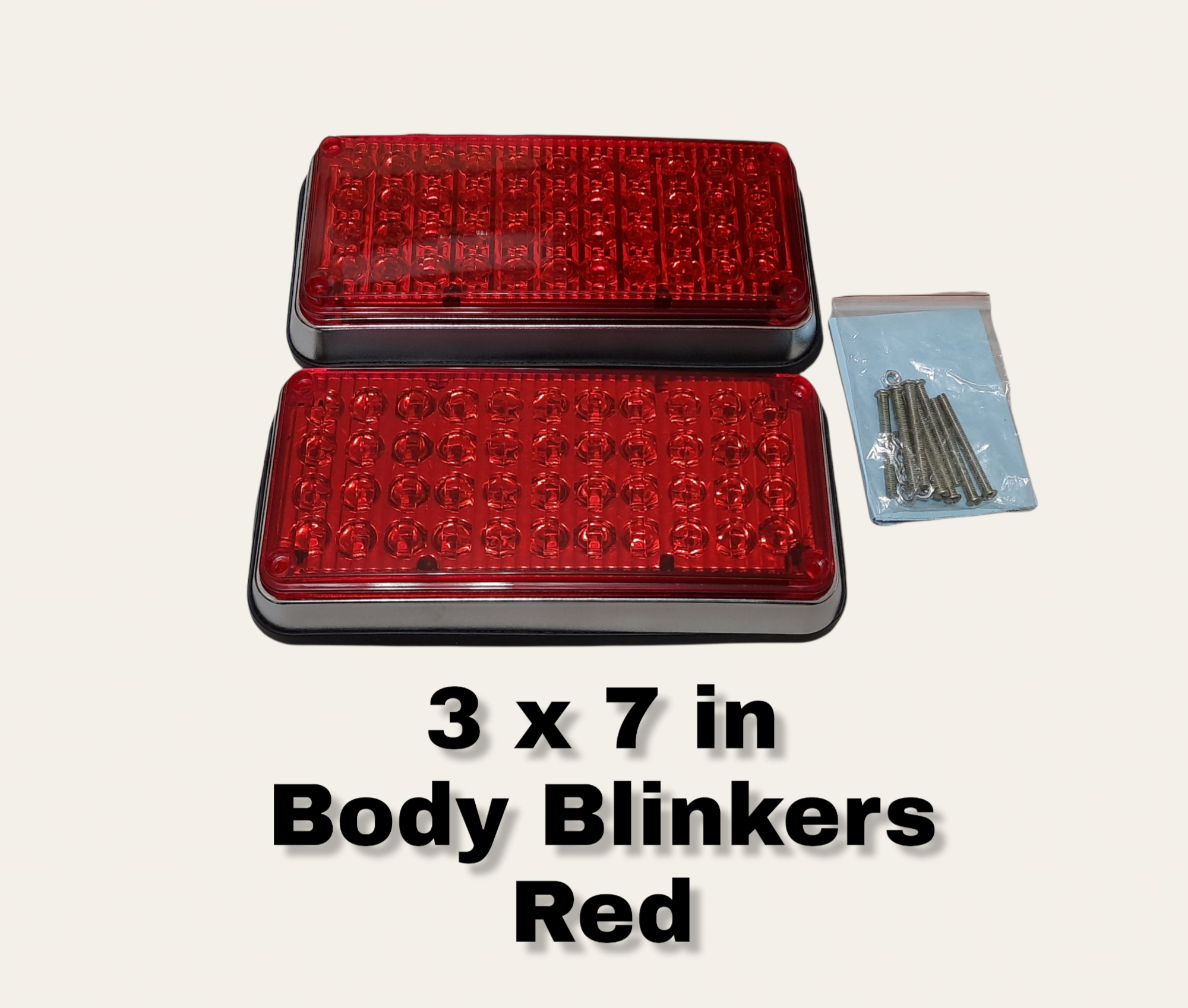 3x7 in LED Ambulance Body Blinkers / Emergency Vehicle Body Lights ...
