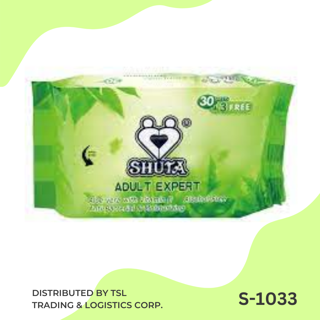 TSL - SHUTA ADULT WET WIPES S-1033 | Lazada PH