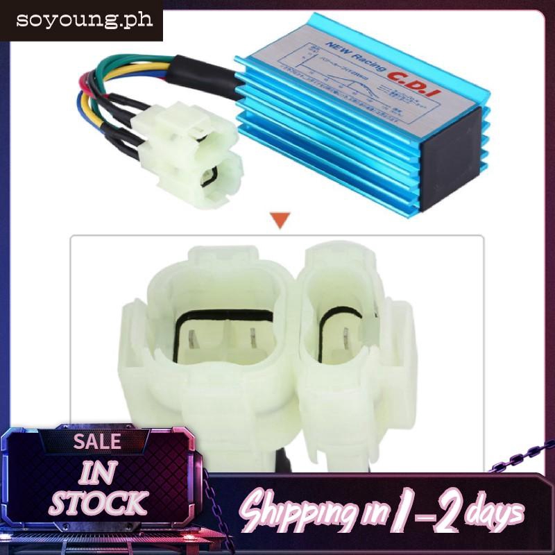 6 Pin Racing CDI with Wire for Most GY6 50-250CC Racing CDI | Lazada PH