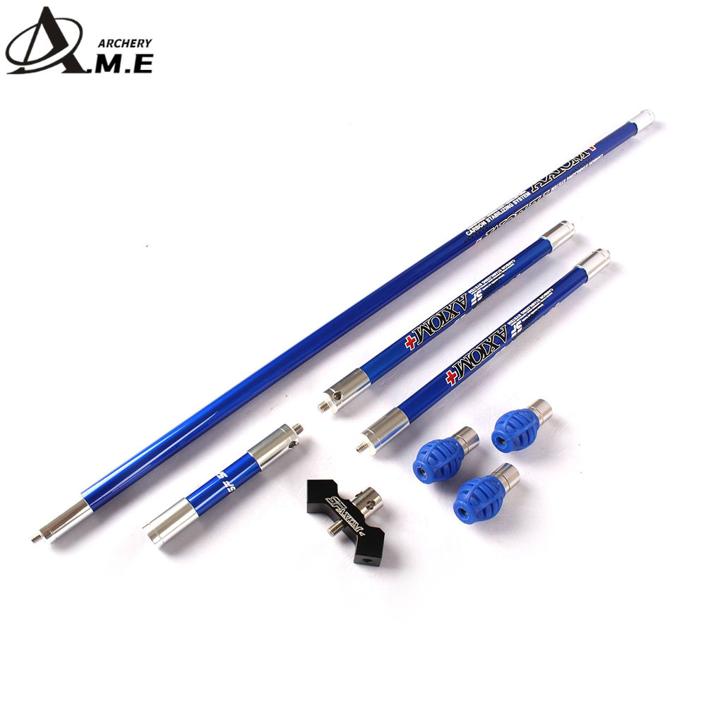 SF 1set Archery Recurve bow Stabilizer Balance Bar 28" 30" 31" Long Rod ...