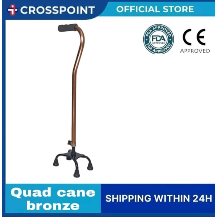 Crosspoint Canes for Elderly Quad Cane | Lazada PH