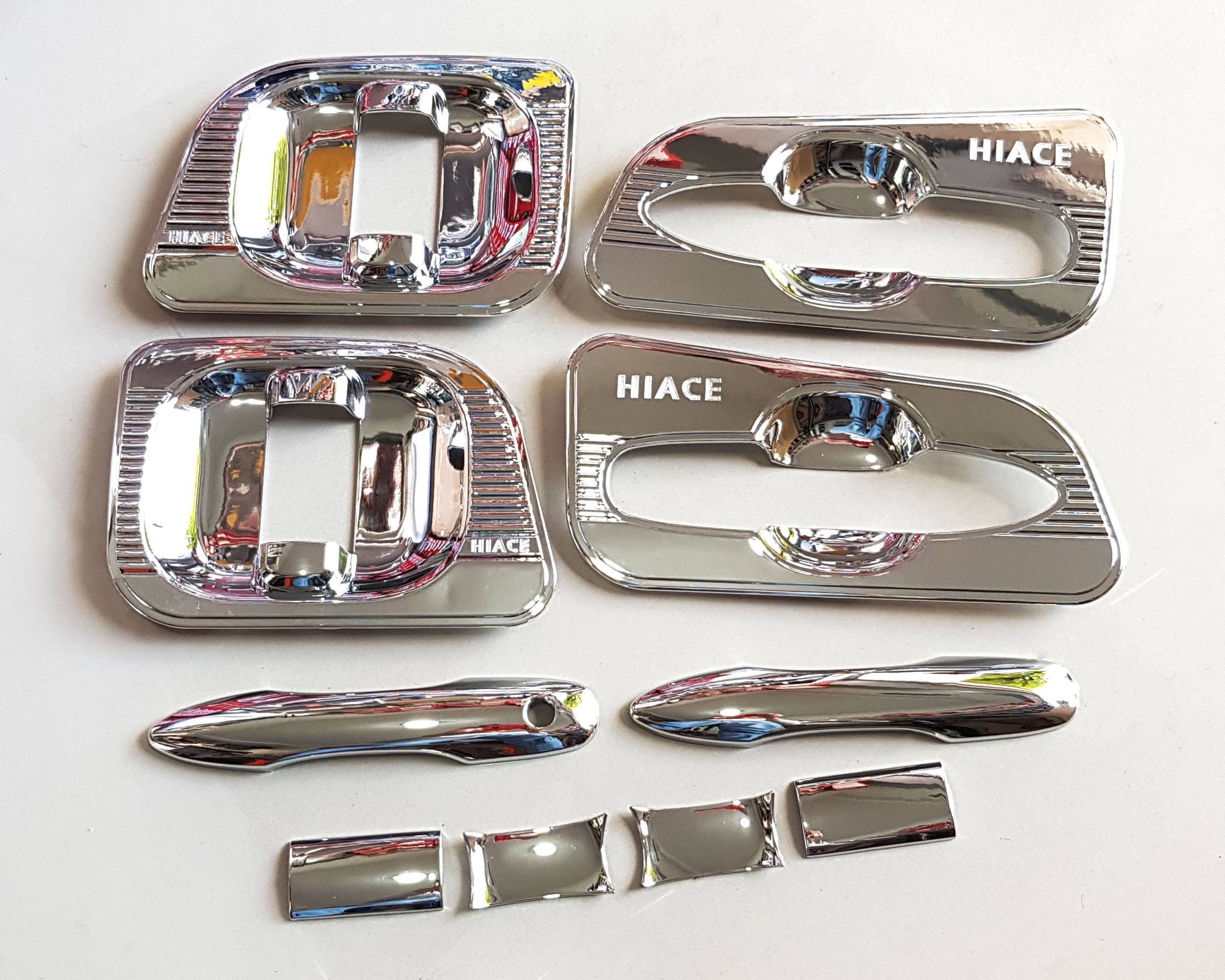 Toyota Hiace 2019 Chrome Inner Door Bowl Outer Door Handle Cover ...