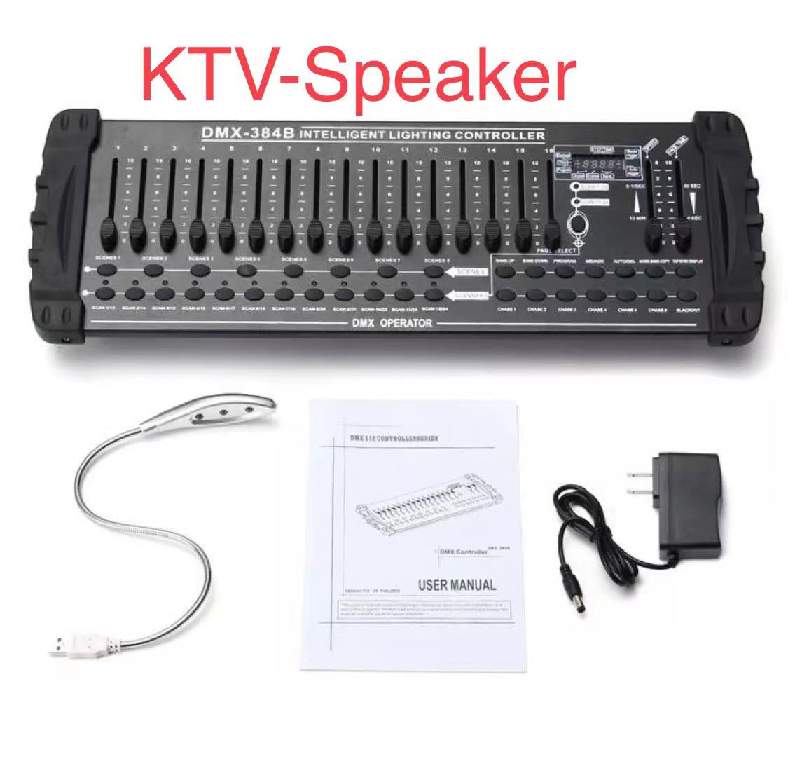 Inteligent Lighting Controller DMX-384B Channel Operating Controller ...