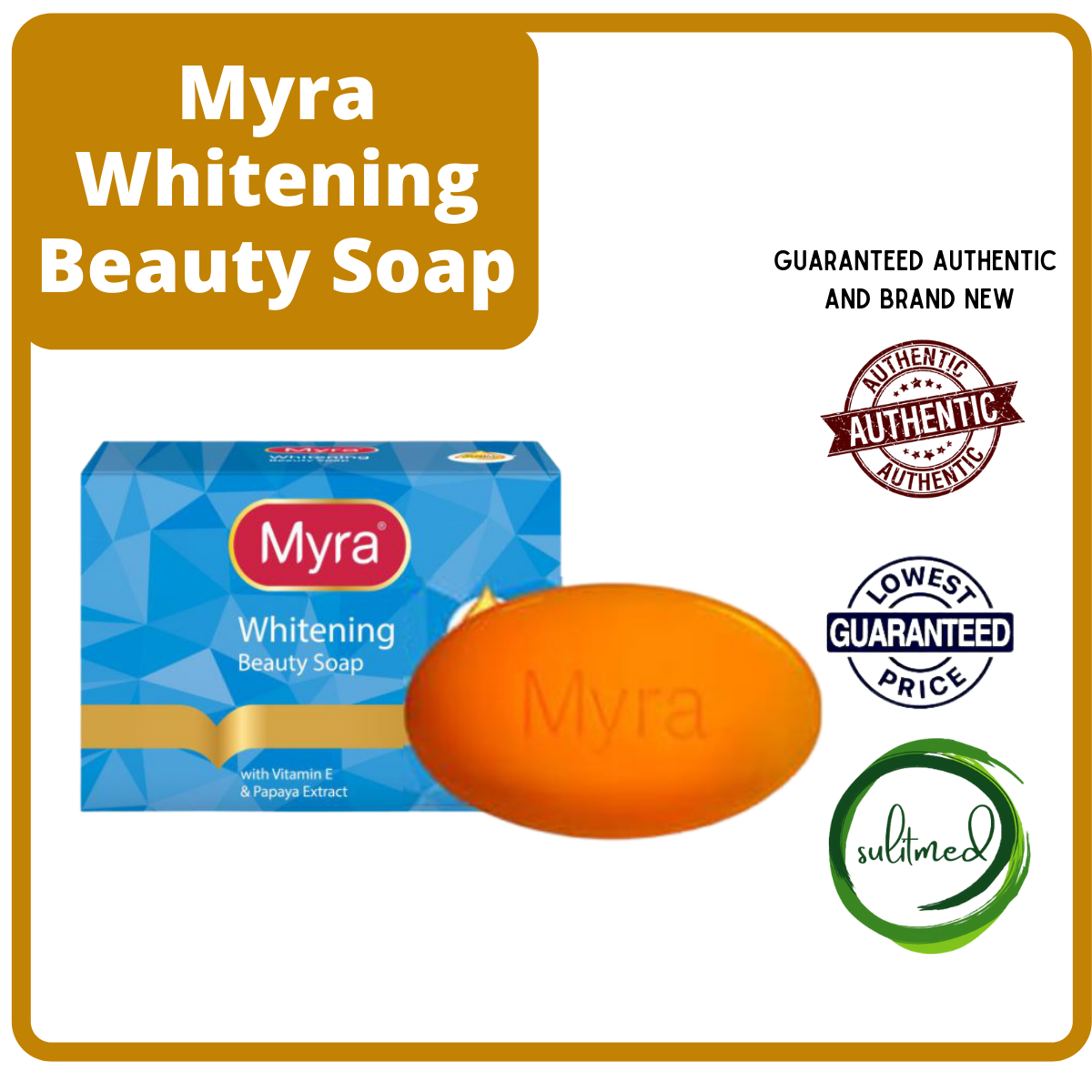 Authentic Myra Whitening Beauty Soap Best Seller | sulitmed | Lazada PH