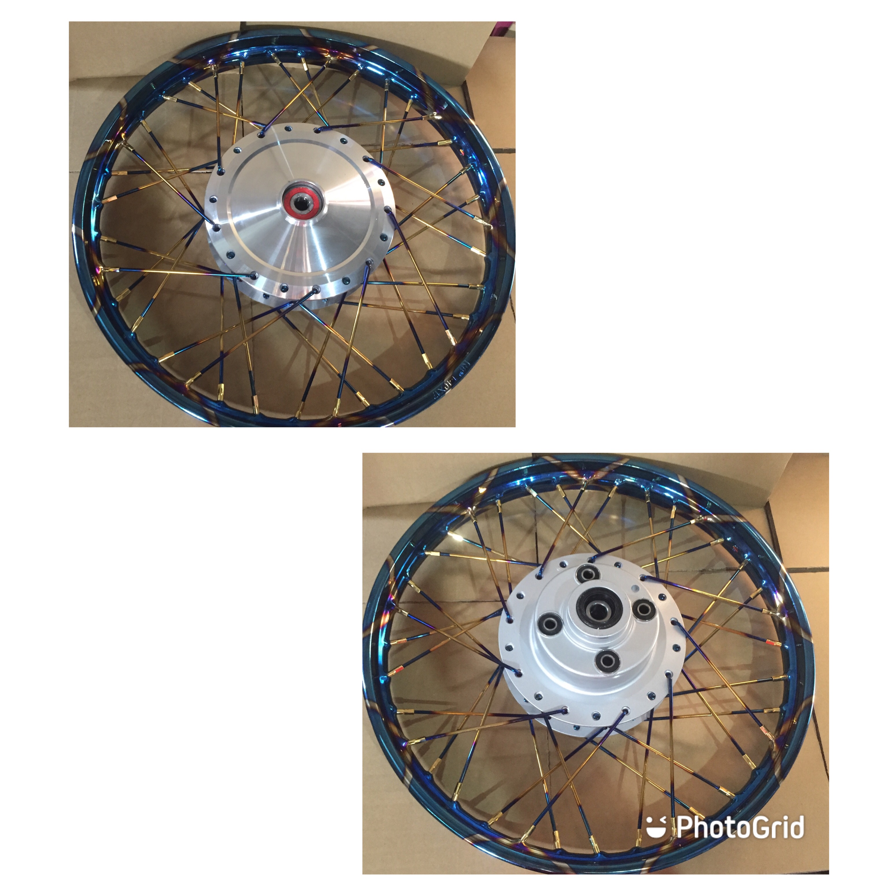 RIM SET STEEL PAIR ASSYMBLY TMX155/TMX125(R8 THAILAND) | Lazada PH