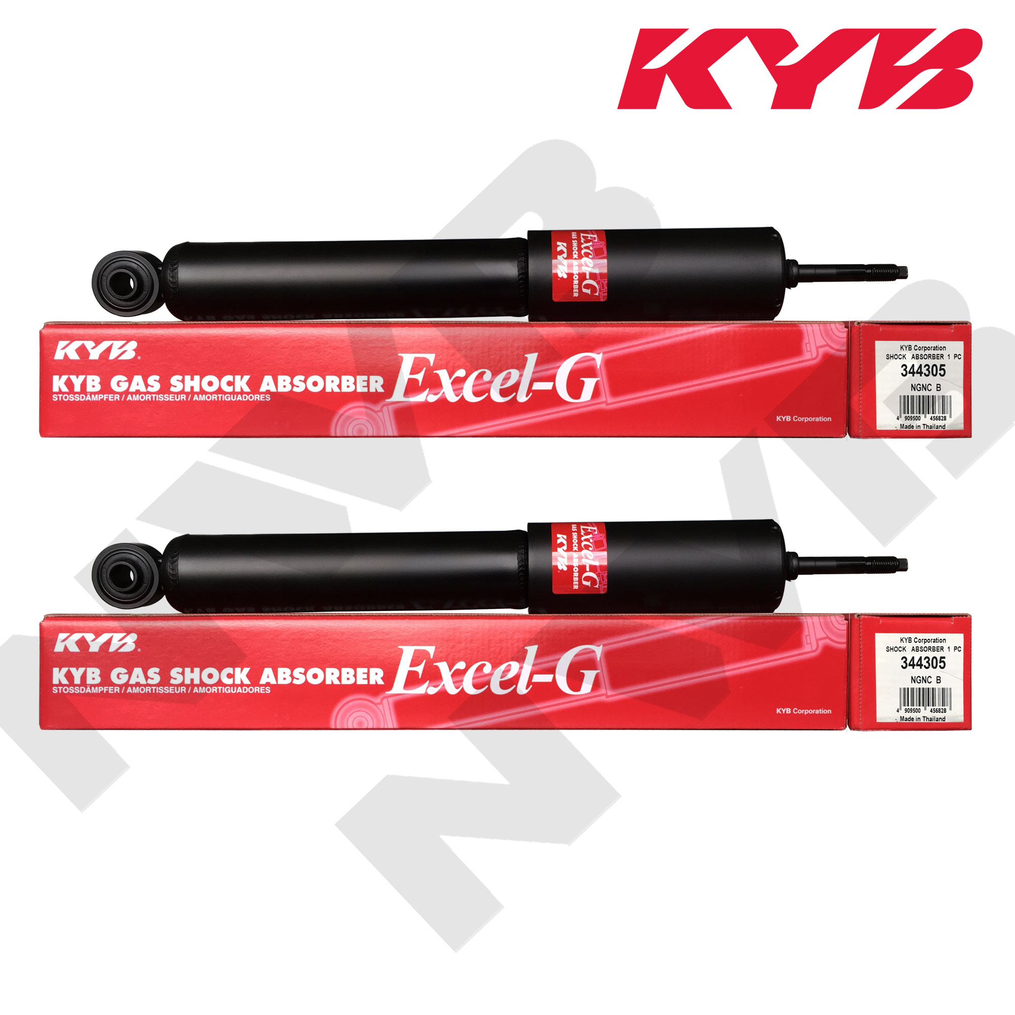 KYB 344305 for Ford Ranger 4x4 1999-2006, Everest 2003-2006 Set of 2 ...
