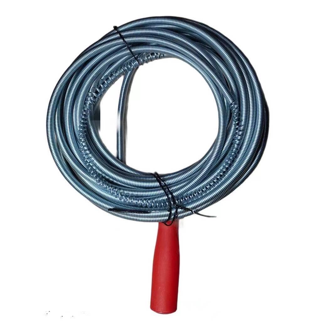 Snake wire Drain Unblocker Pipeline Stainless Dredging Tool Handheld ...