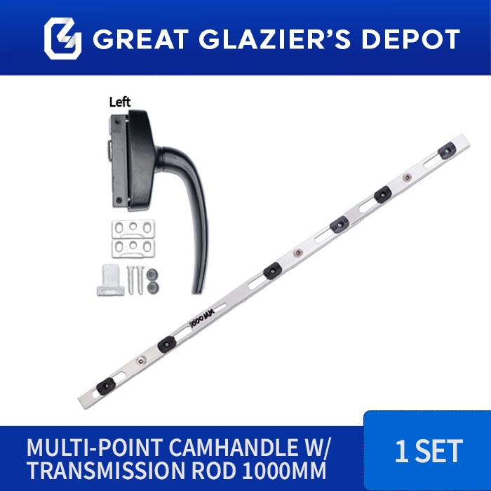 Cam Handle Multipoint with Transmission Rod for Aluminum Windows ...