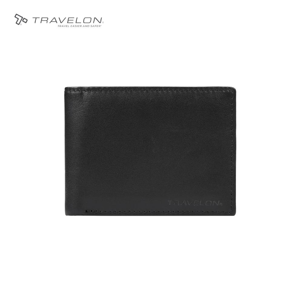 Travelon Anti-Theft RFID Protected Leather Billfold Men'S Wallets ...