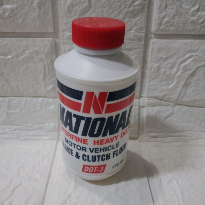 National Brake and Clutch Fluid 170ml | Lazada PH