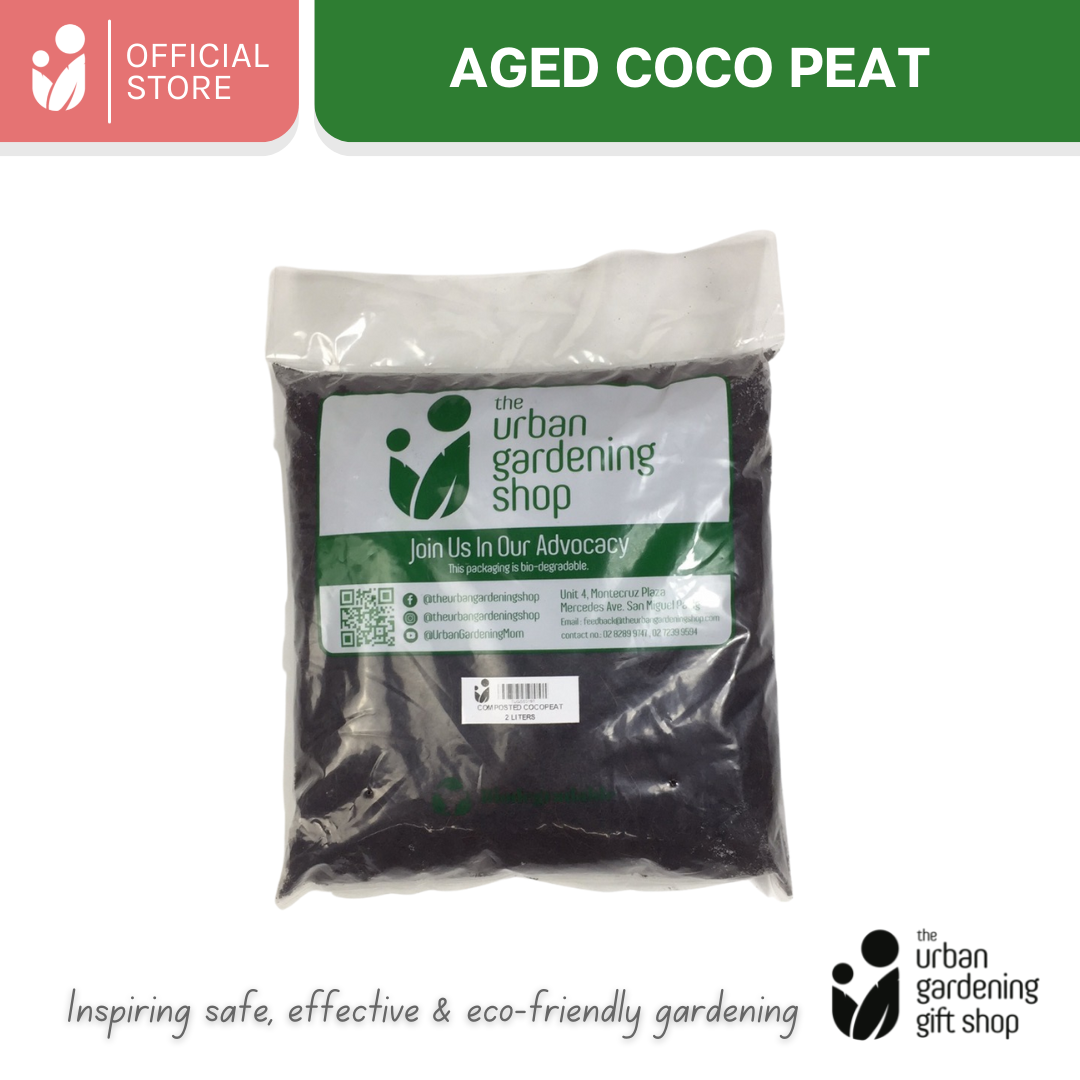 AGED COCO PEAT (DARK PREMIUM) - Ideal Substitute for Garden Soil and ...