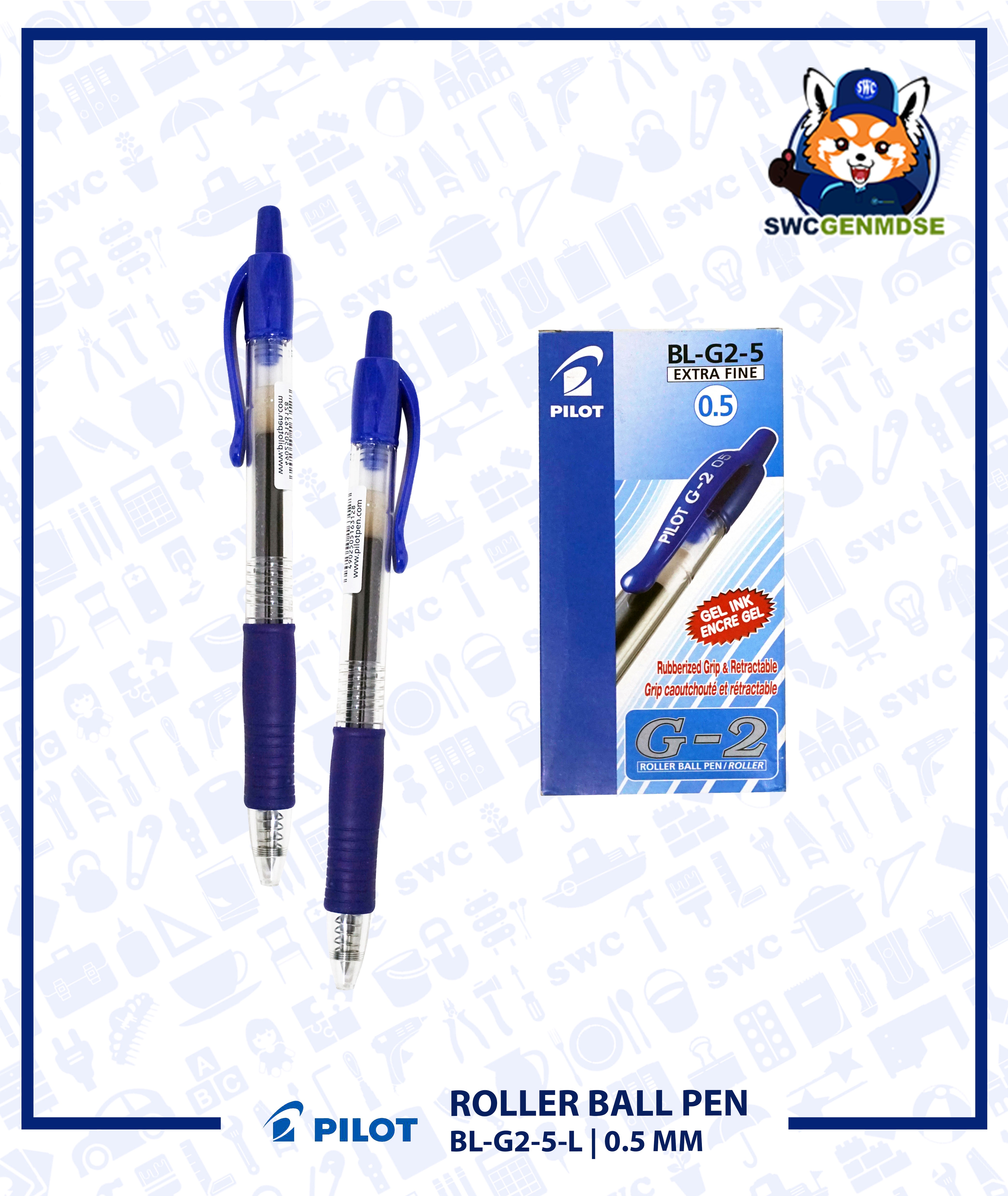PILOT Retractable Roller Ball Pen | BL-G2-5 Extra Fine | BL-G2-7 Fine | Sold Per Piece | Lazada PH