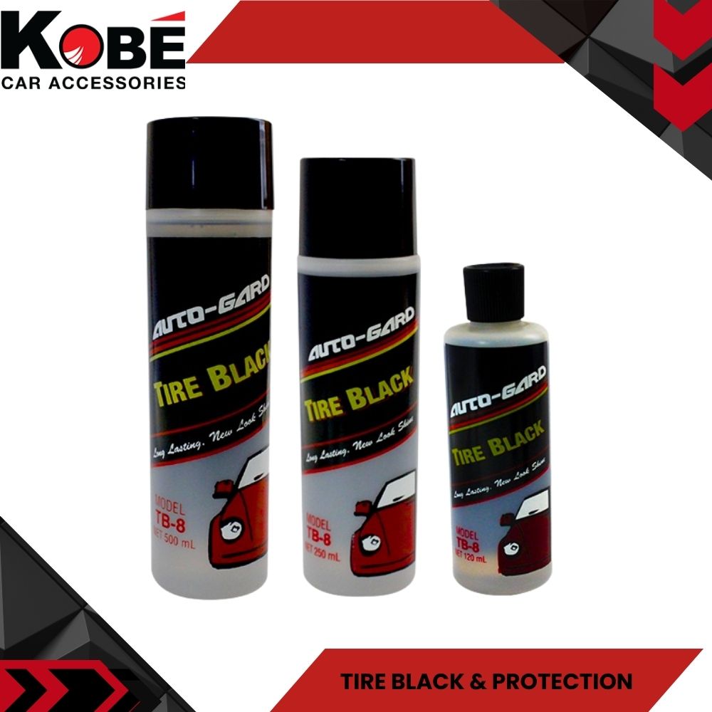 AUTOGARD Tire Black | High Gloss Tire Black | Water Resistant | Lazada PH